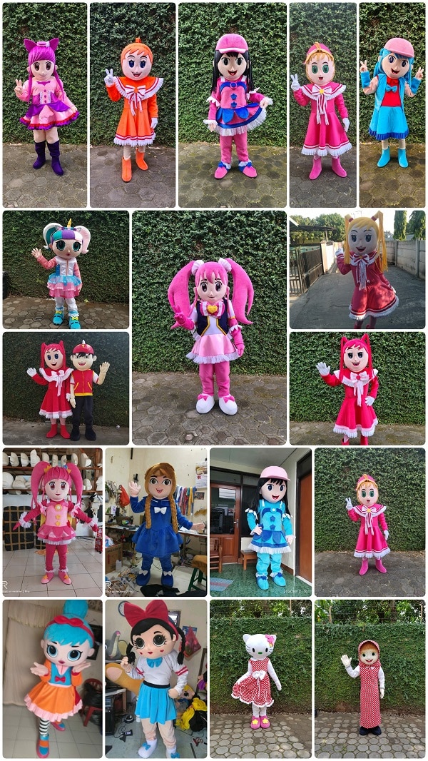 Badut Mampang Tangerang Selatan Bisa Custom Tanpa Minimum Order